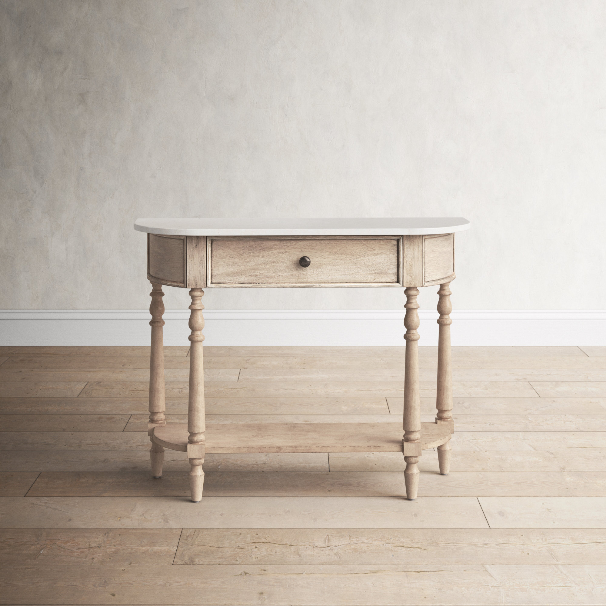 Birch Lane™ Aberdale 40'' Console Table with Marble Top & Reviews | Wayfair