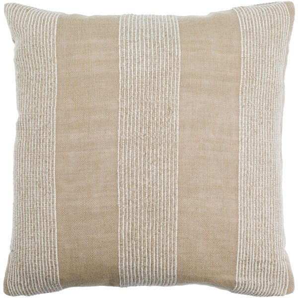 Birch Lane™ Liliana Striped Linen Throw Pillow | Wayfair