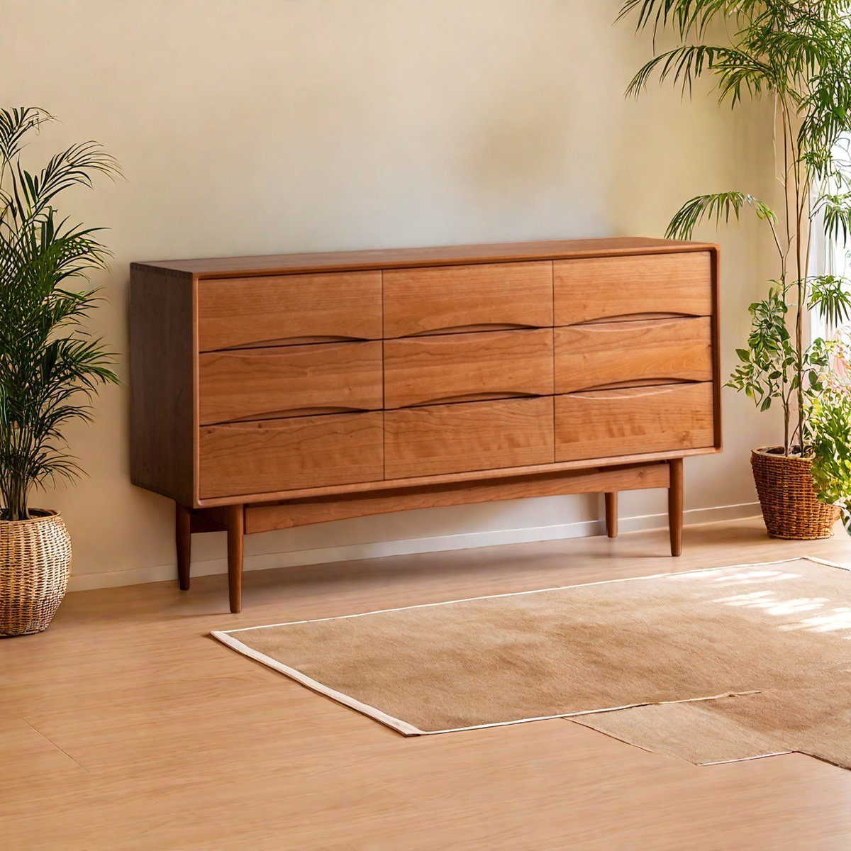 Licalilo Large Capacity Drawer Storage Cabinet For Bedroom | Wayfair