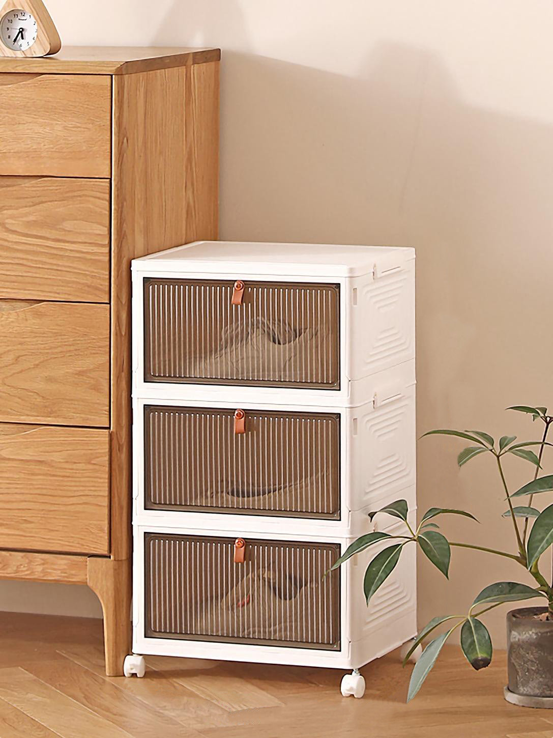 Rebrilliant Simple Dustproof Transparent Shoe Box | Wayfair