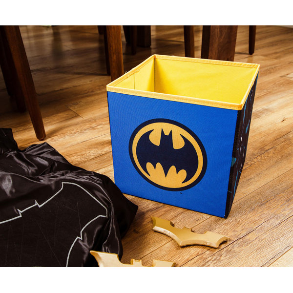 Ukonic Dc Comics Batman Logo Fabric Cube | Wayfair