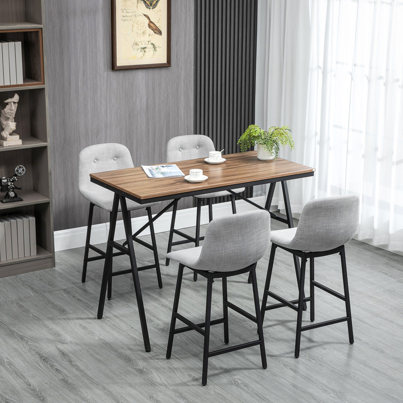 17 Stories Bar Height 35.75" Dining Table & Reviews | Wayfair