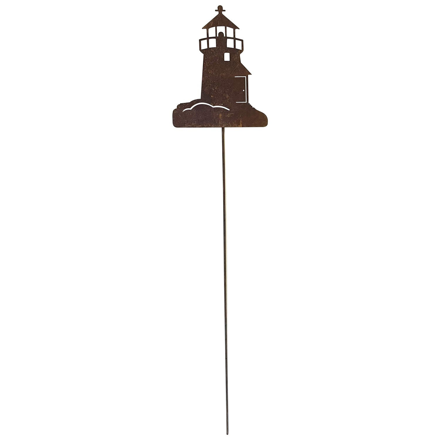 Breakwater Bay Lighthouse Rusted Garden Stake | Wayfair
