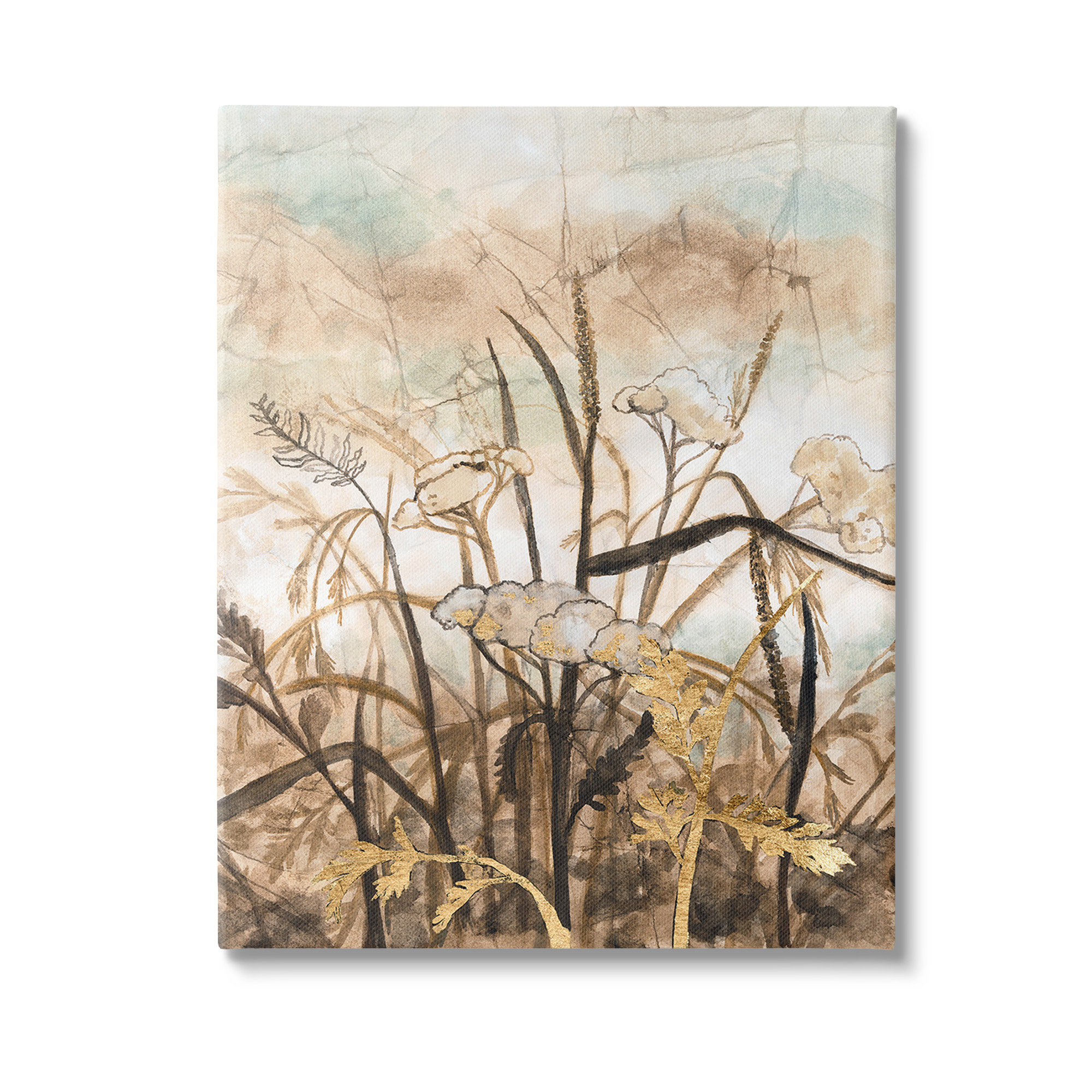 August Grove® Abstract Neutral Landscape Canvas Wall Art Design By ...