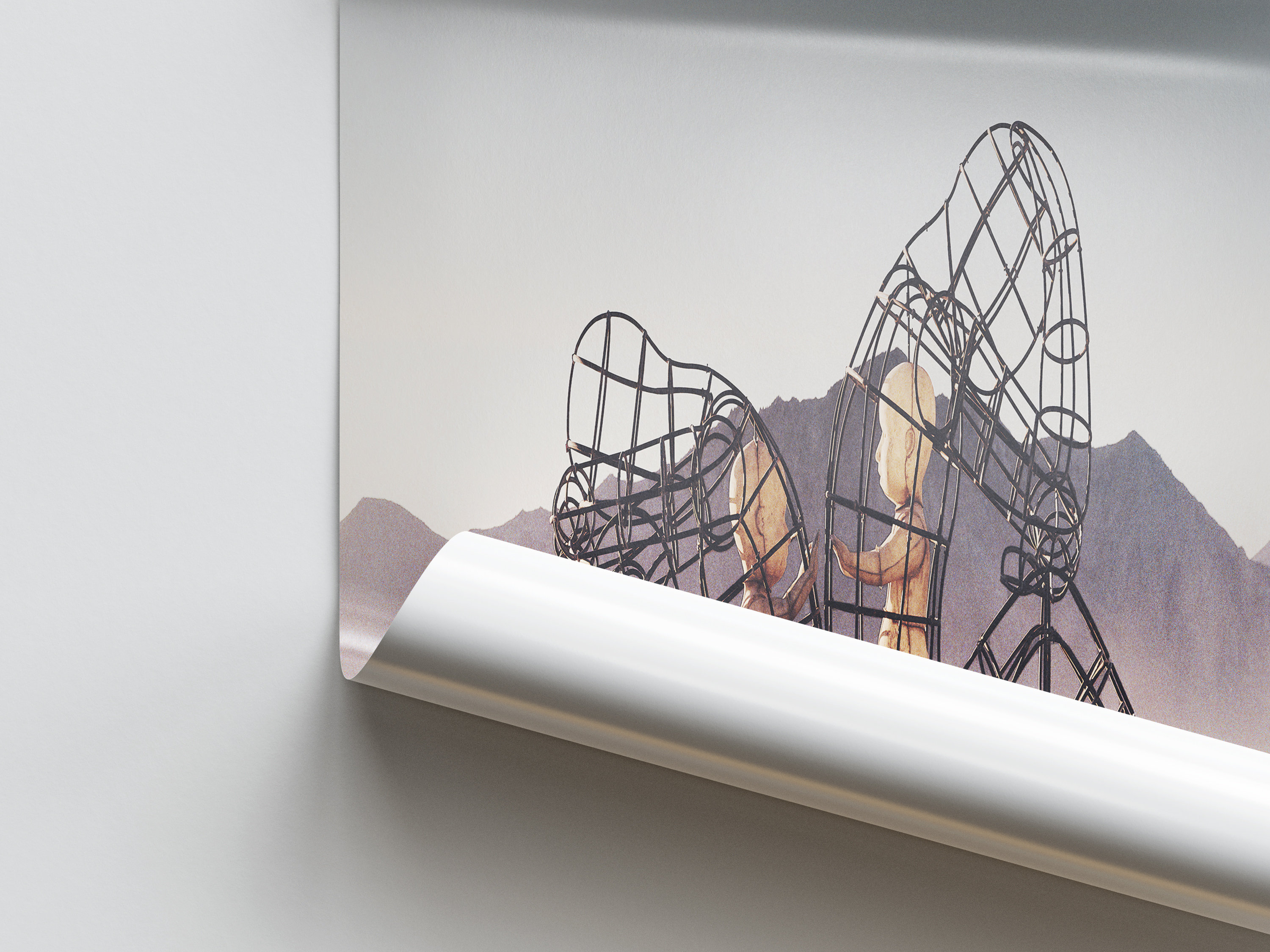 kayra export Burning Man Couple Canvas Art - Alexander Milov Style ...