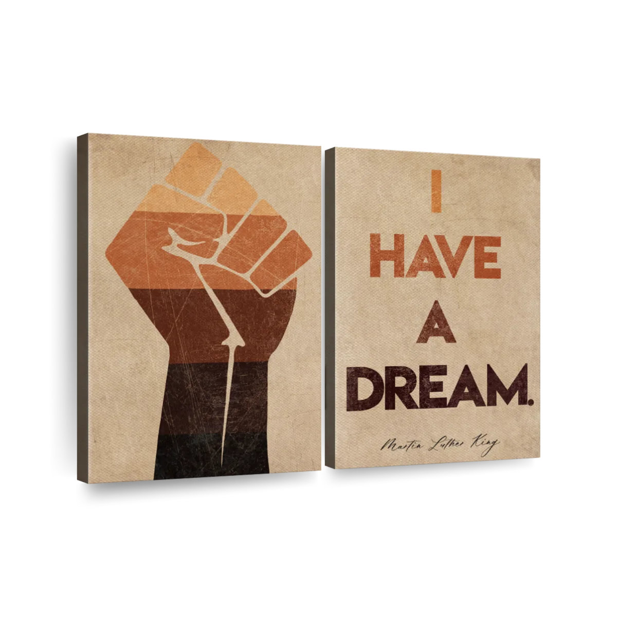 Trinx I Have A Dream Sign Multi Piece Canvas Print - Wayfair Canada