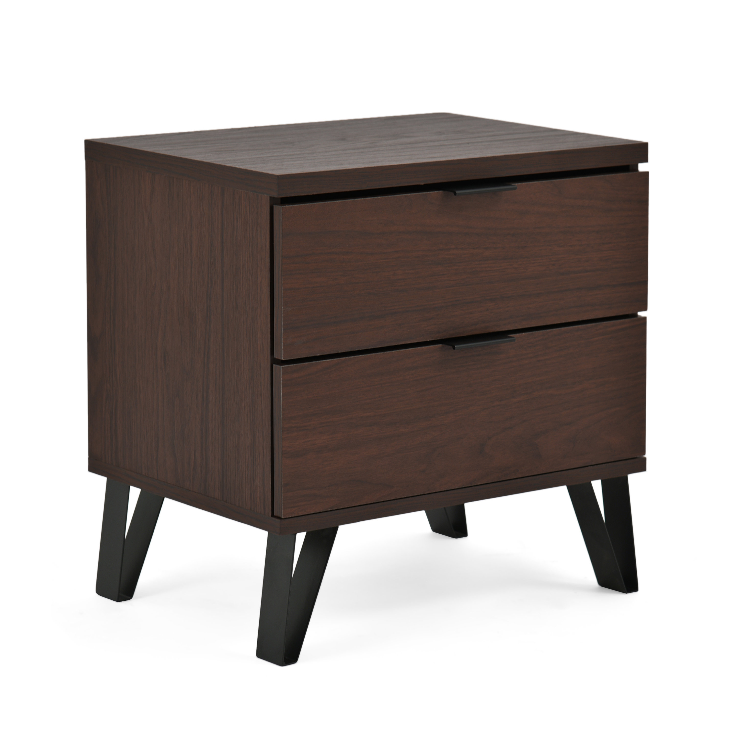 George Oliver Josuke (ASP Only) 2 Drawer Wide Nightstand | Wayfair