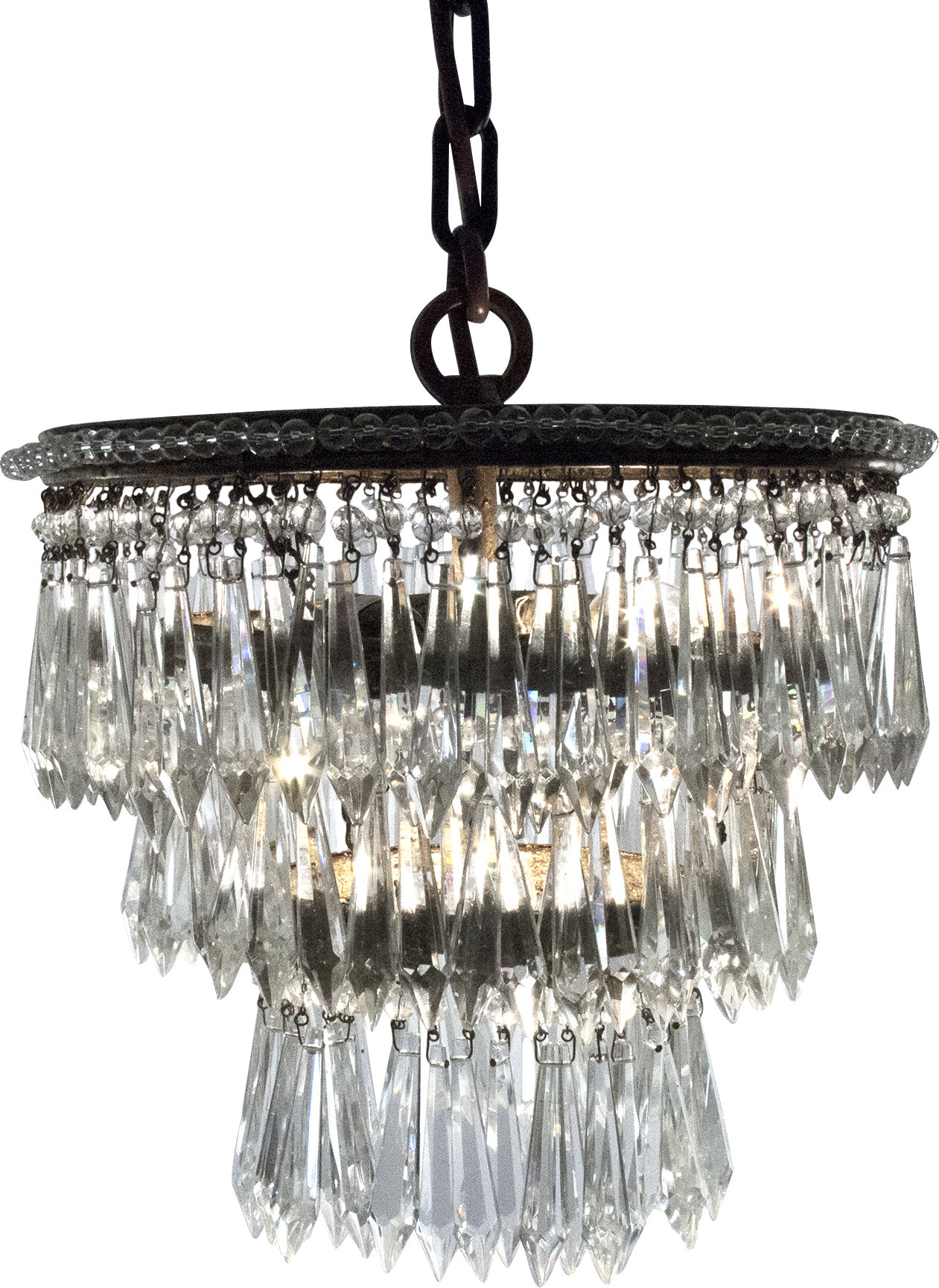 Zentique Ancil 3 - Light Unique / Statement Tiered Chandelier | Perigold