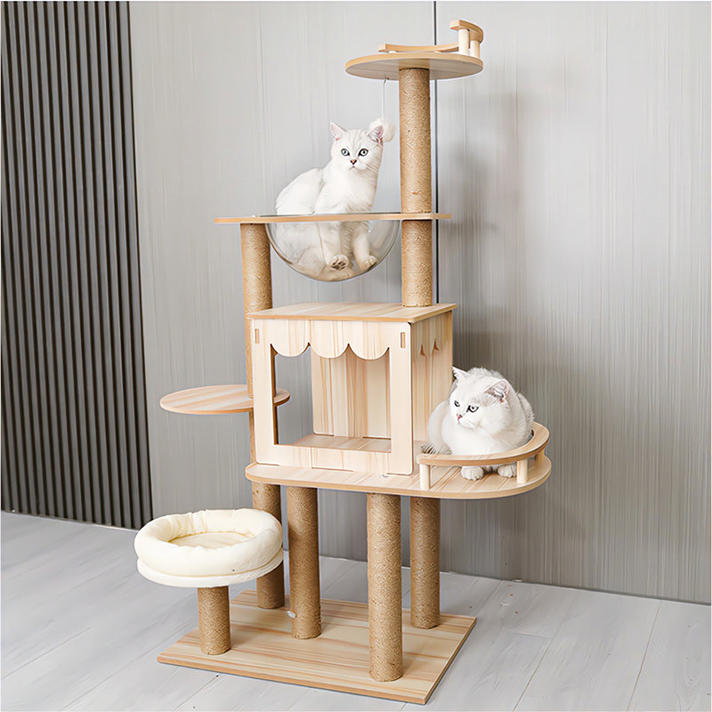 Tucker Murphy Pet™ Frentz 51.97'' H Multi-Level Cat Tree | Wayfair
