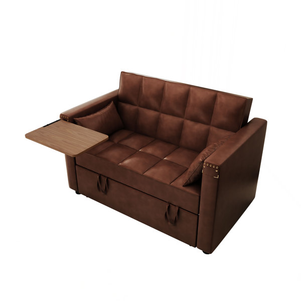 Latitude Run® Collison 48" Square Arm Convertible Sleeper "& Reviews ...