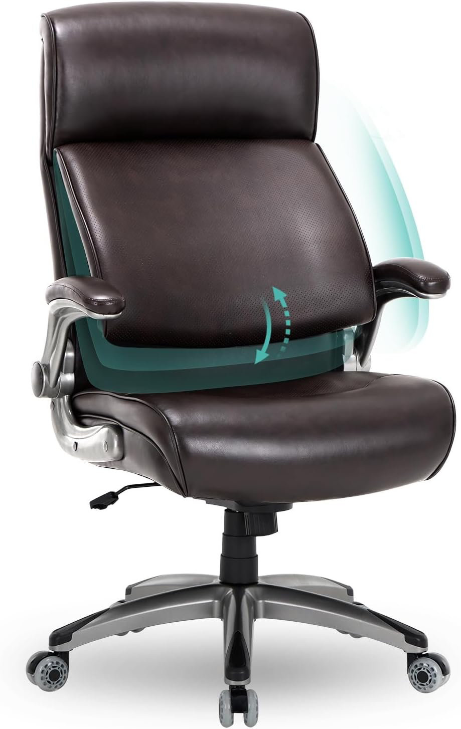 Inbox Zero Office Chair Big And Tall 300Lbs-Heavy Duty Comfortable ...
