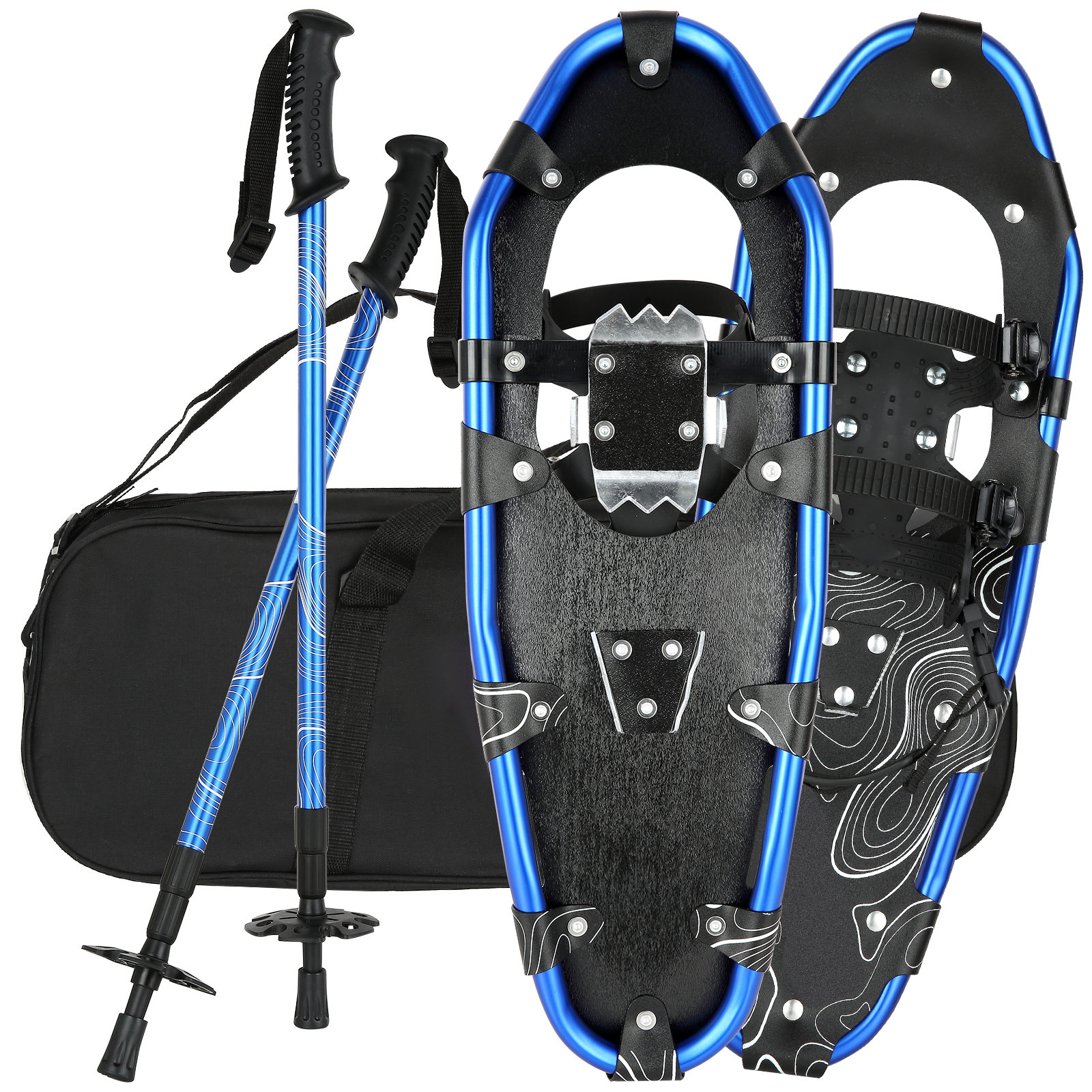 VEVOR 25 inch Light Weight Snowshoes for Women Men | Wayfair