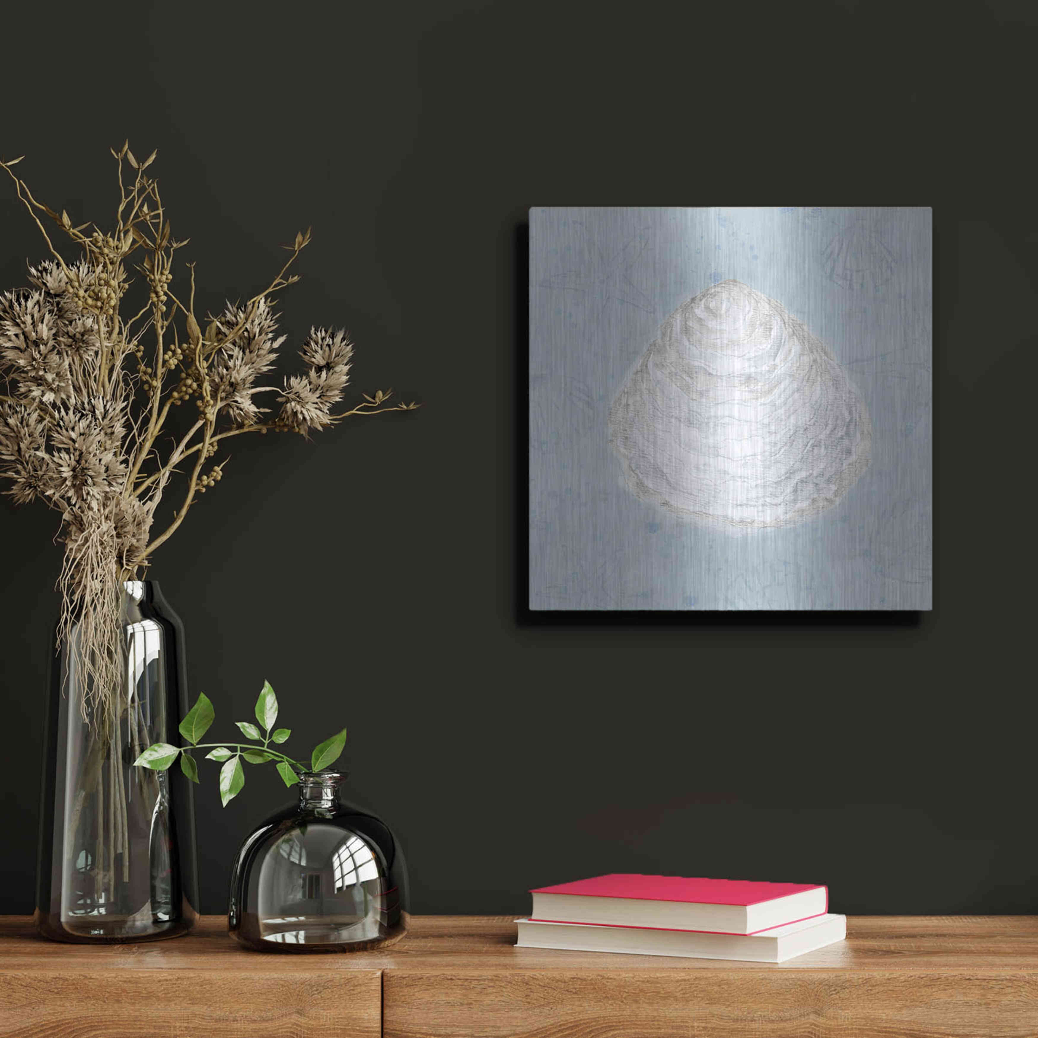Highland Dunes 'Serene Shells I' by James Wiens, Metal Wall Art, | Wayfair