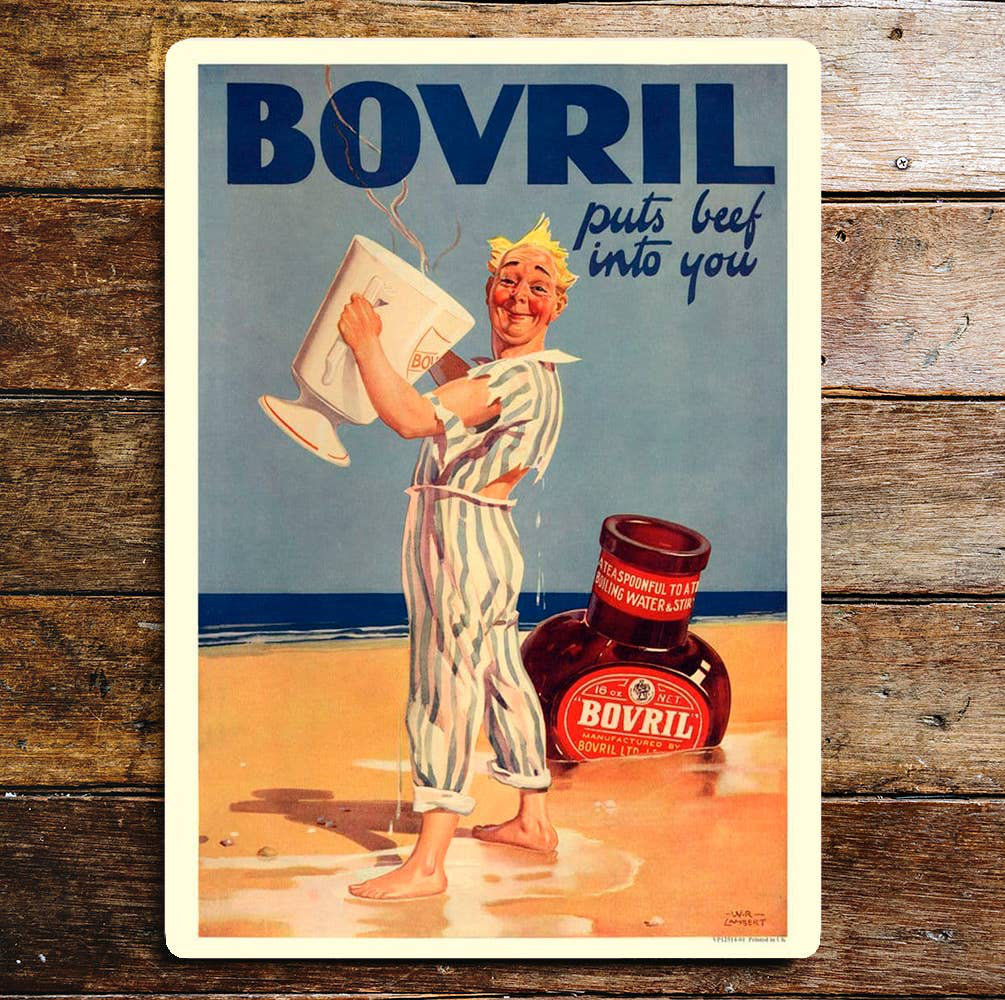 East Urban Home Bovril Put Beef Into You Wall Décor | Wayfair.co.uk