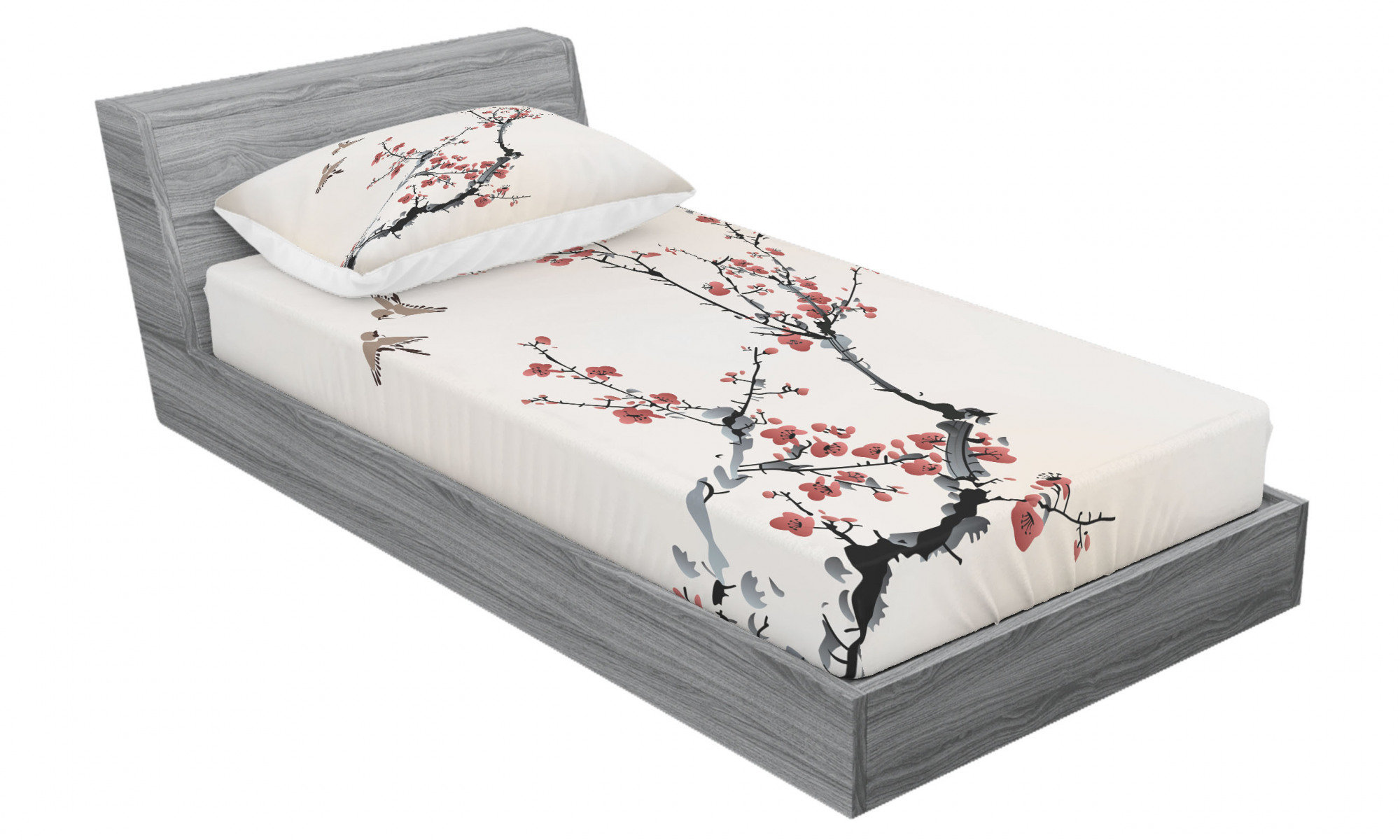 Ambesonne Nature Sheet Set | Wayfair