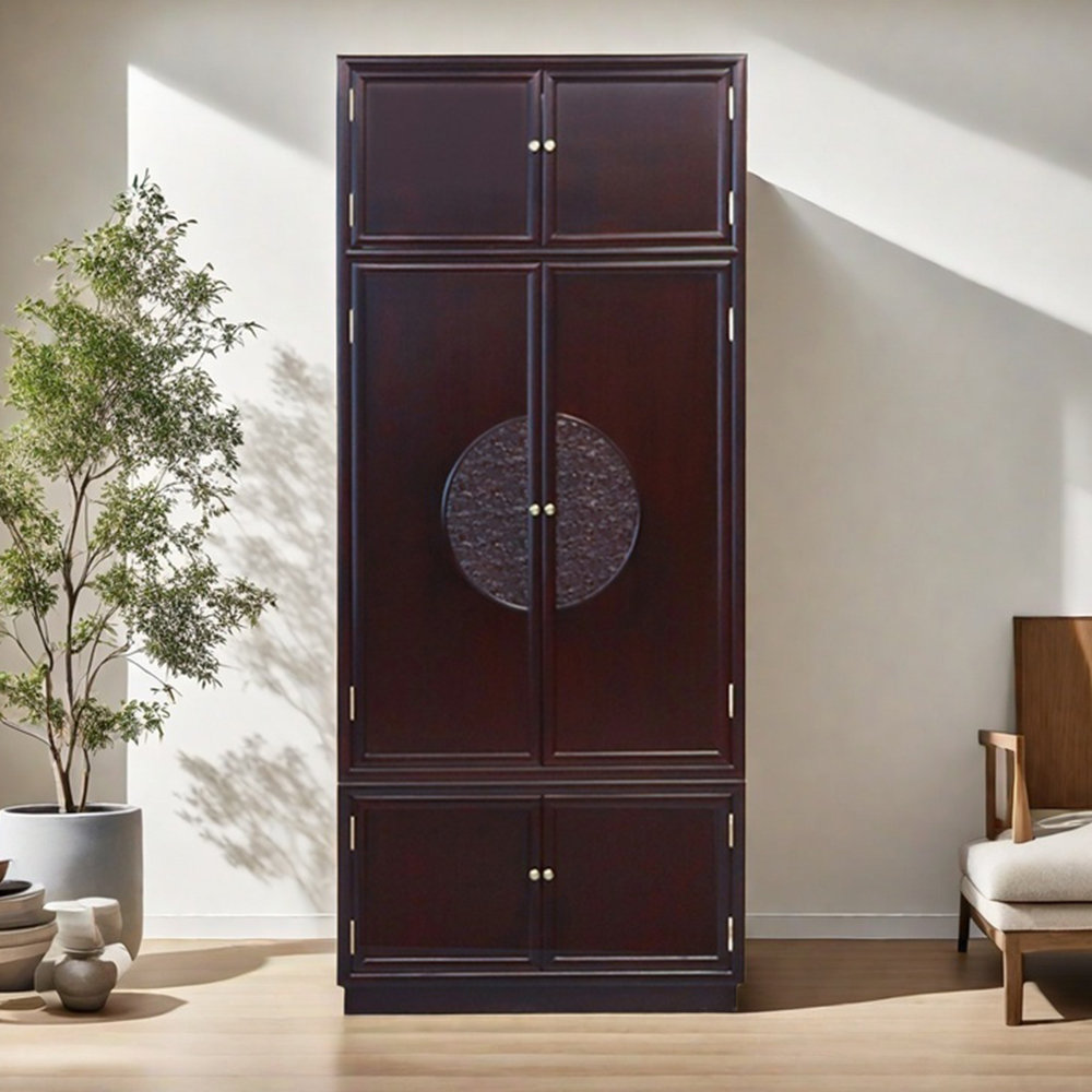 Parttlion Chinese style simple classical wardrobe - Wayfair Canada