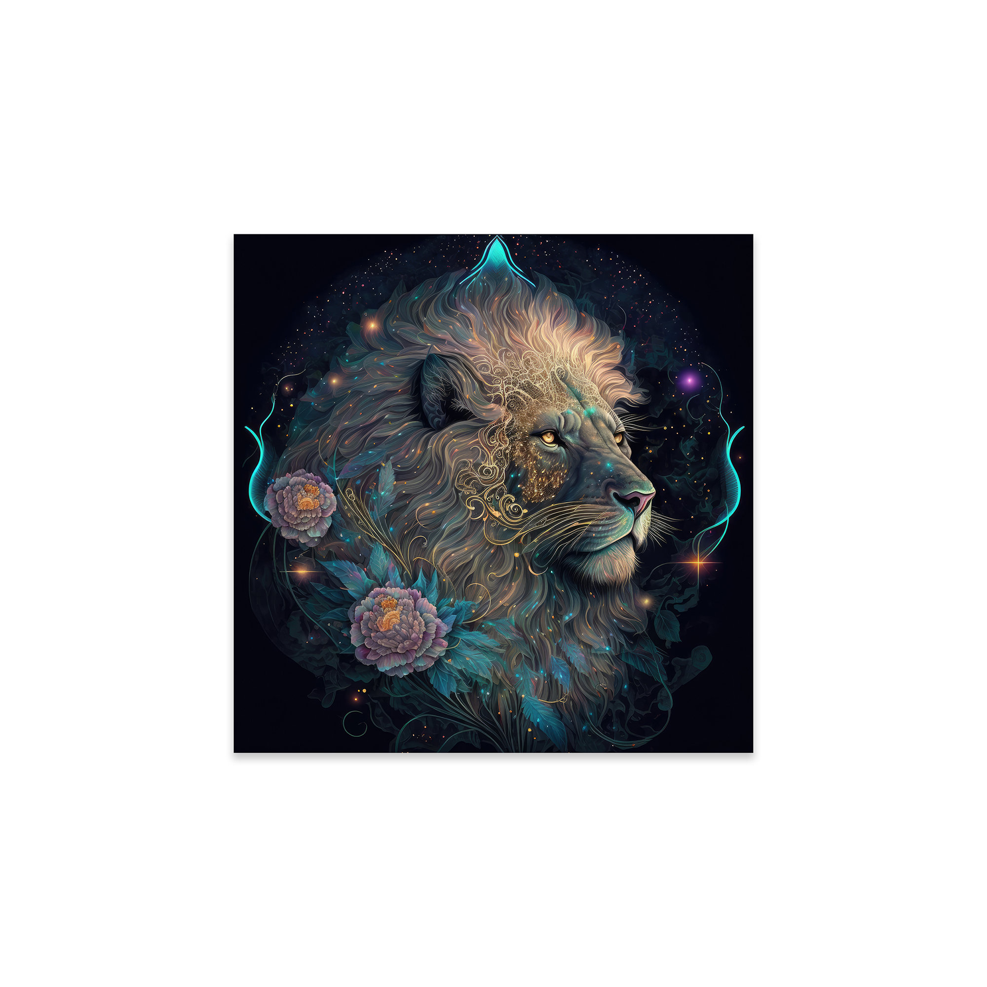 Red Barrel Studio® Cosmic Bloom On Plastic / Acrylic by Spacescapes ...