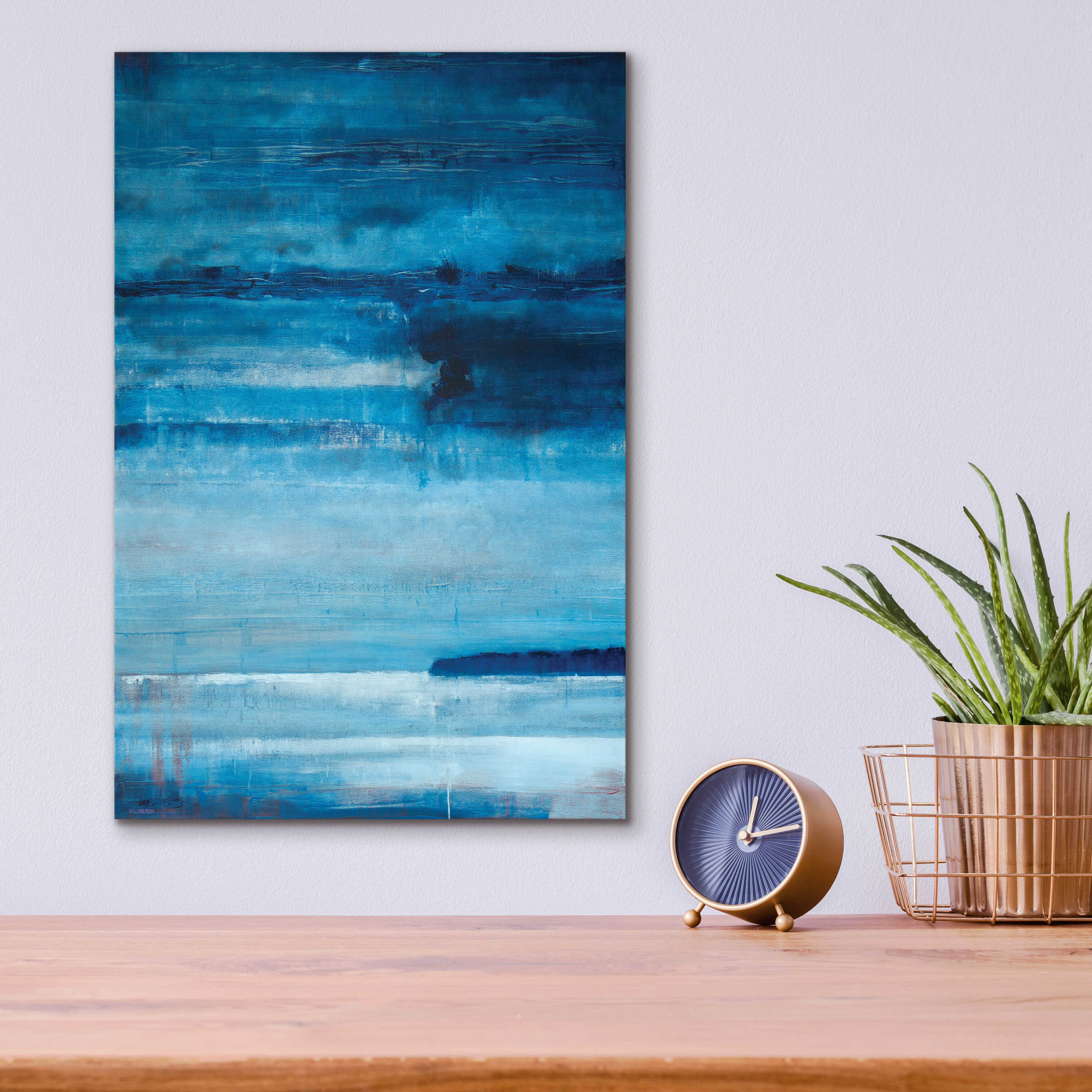 Wrought Studio™ " Ocean Blue " by Michael A. Diliberto | Wayfair