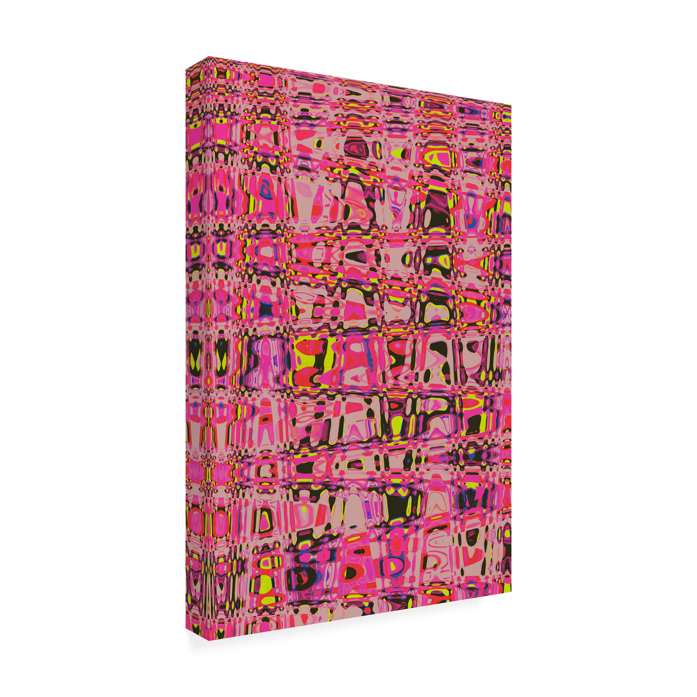 Trademark Fine Art Modern & Contemporary Time Machine (Pink) On Canvas ...