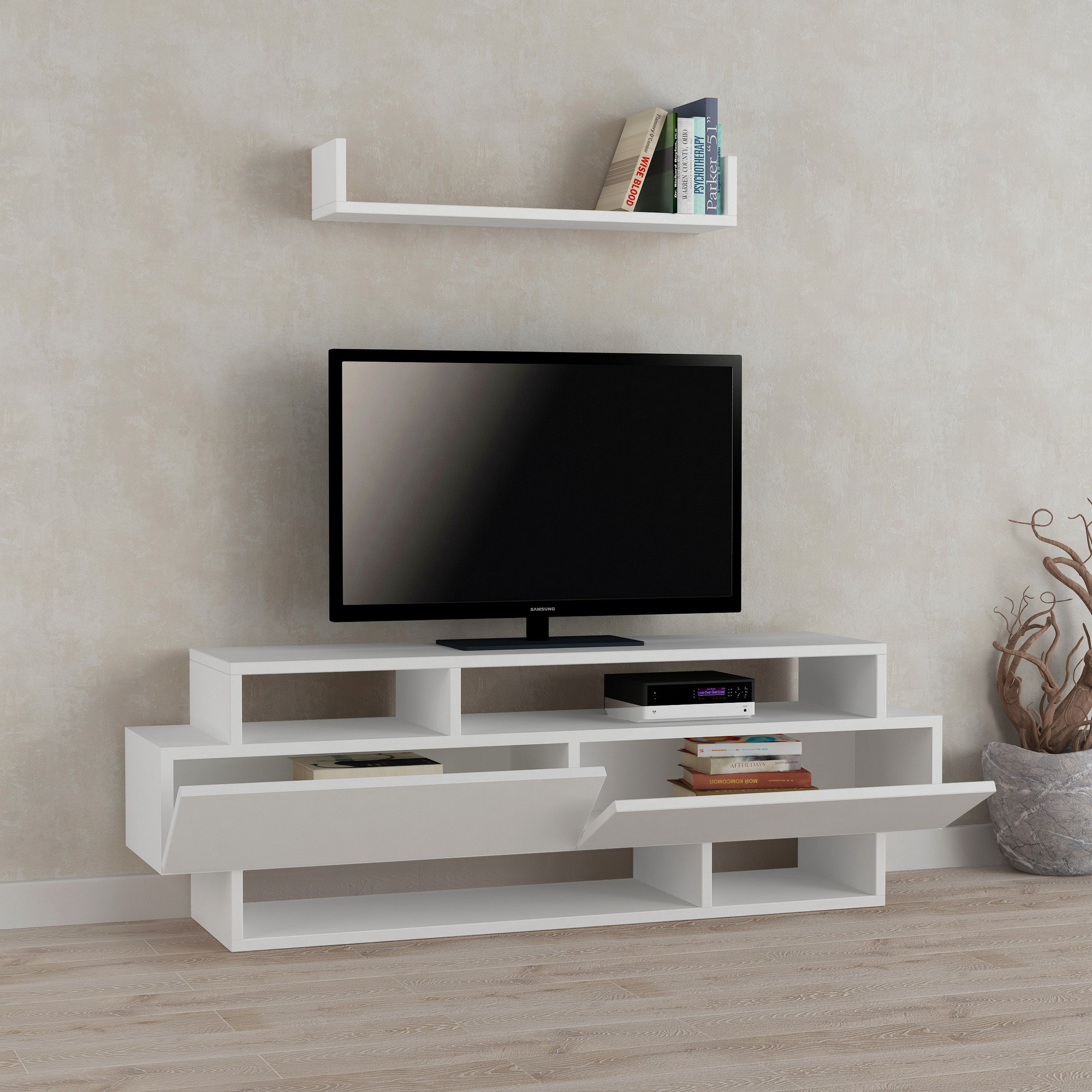 Latitude Run® Latham TV Stand for TVs up to 50" & Reviews | Wayfair