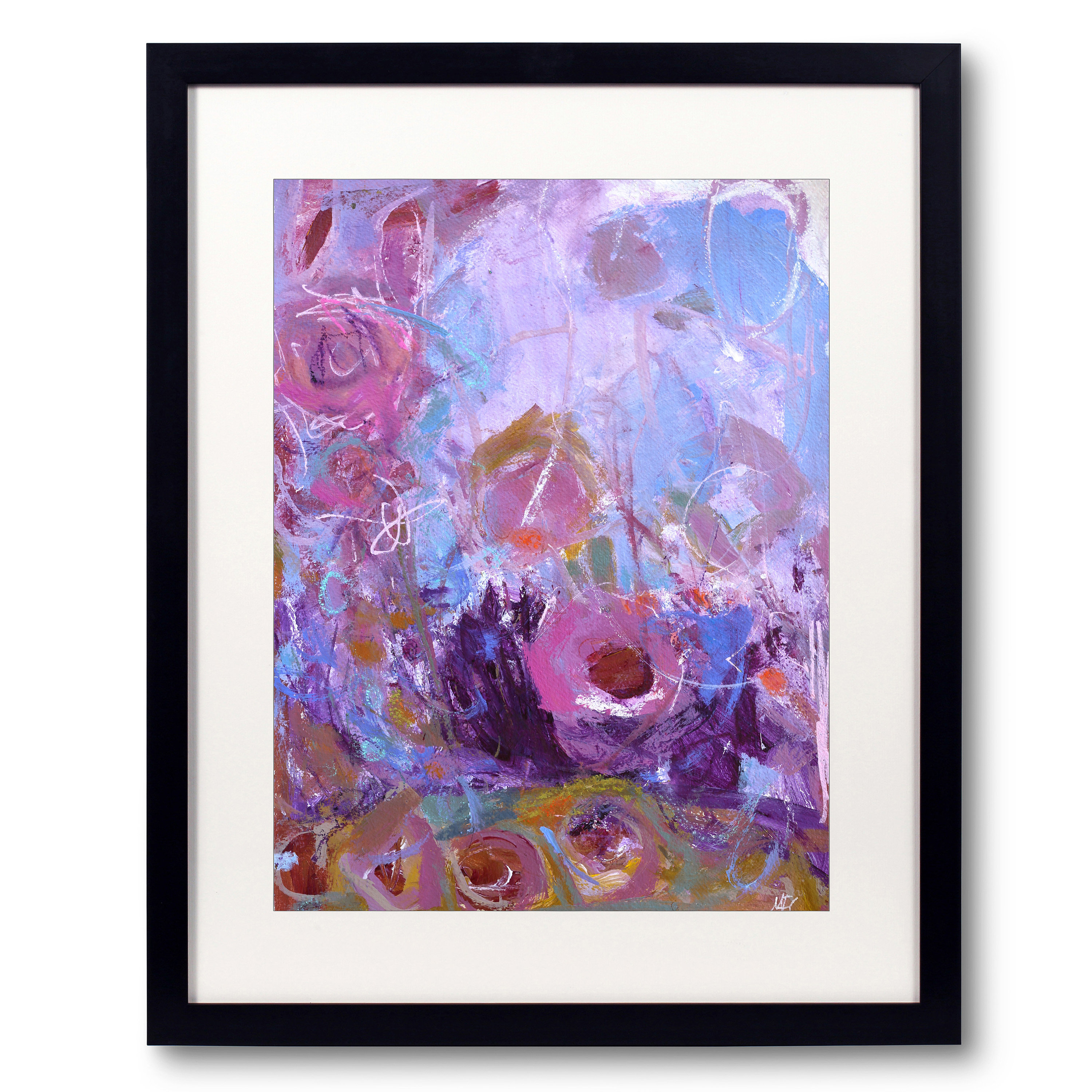 Made & Curated Lady Moon by Elizabeth Chapman - Painting | Wayfair
