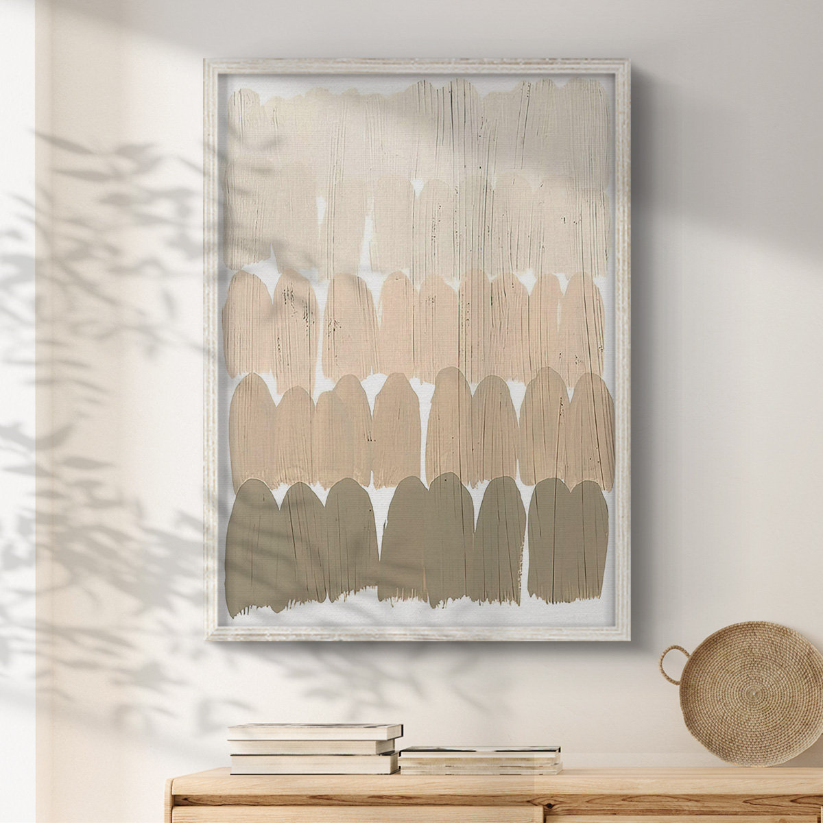 Wrought Studio™ Earth Tone Swatch II -Framed Canvas | Wayfair