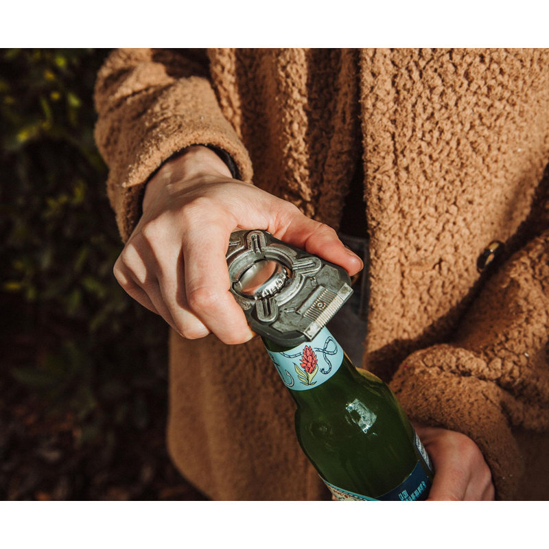 Williston Forge Greidy Chip Metal Bottle Opener Replica | Wayfair
