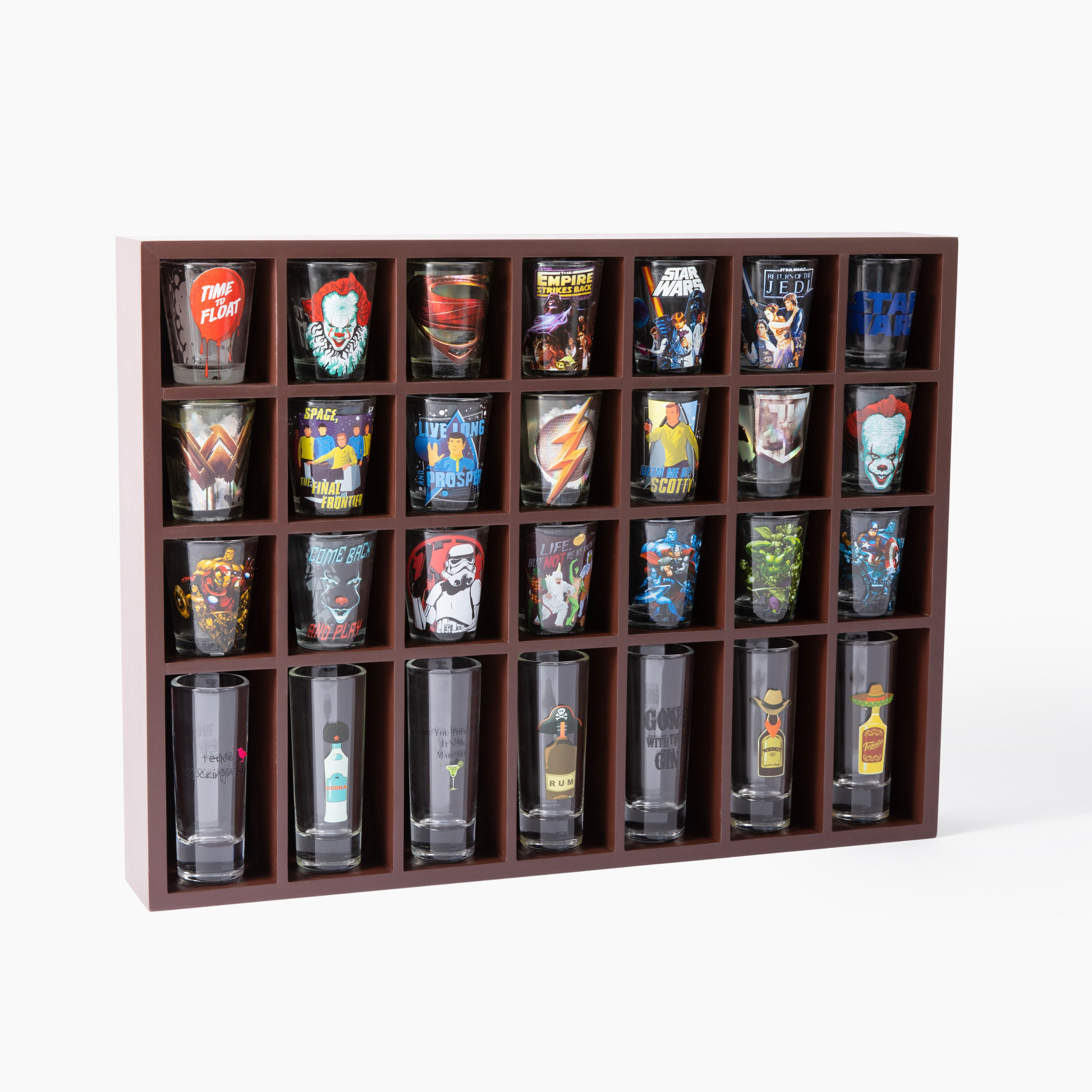 DECOMIL Shot Glass Shooter Display Case & Reviews | Wayfair