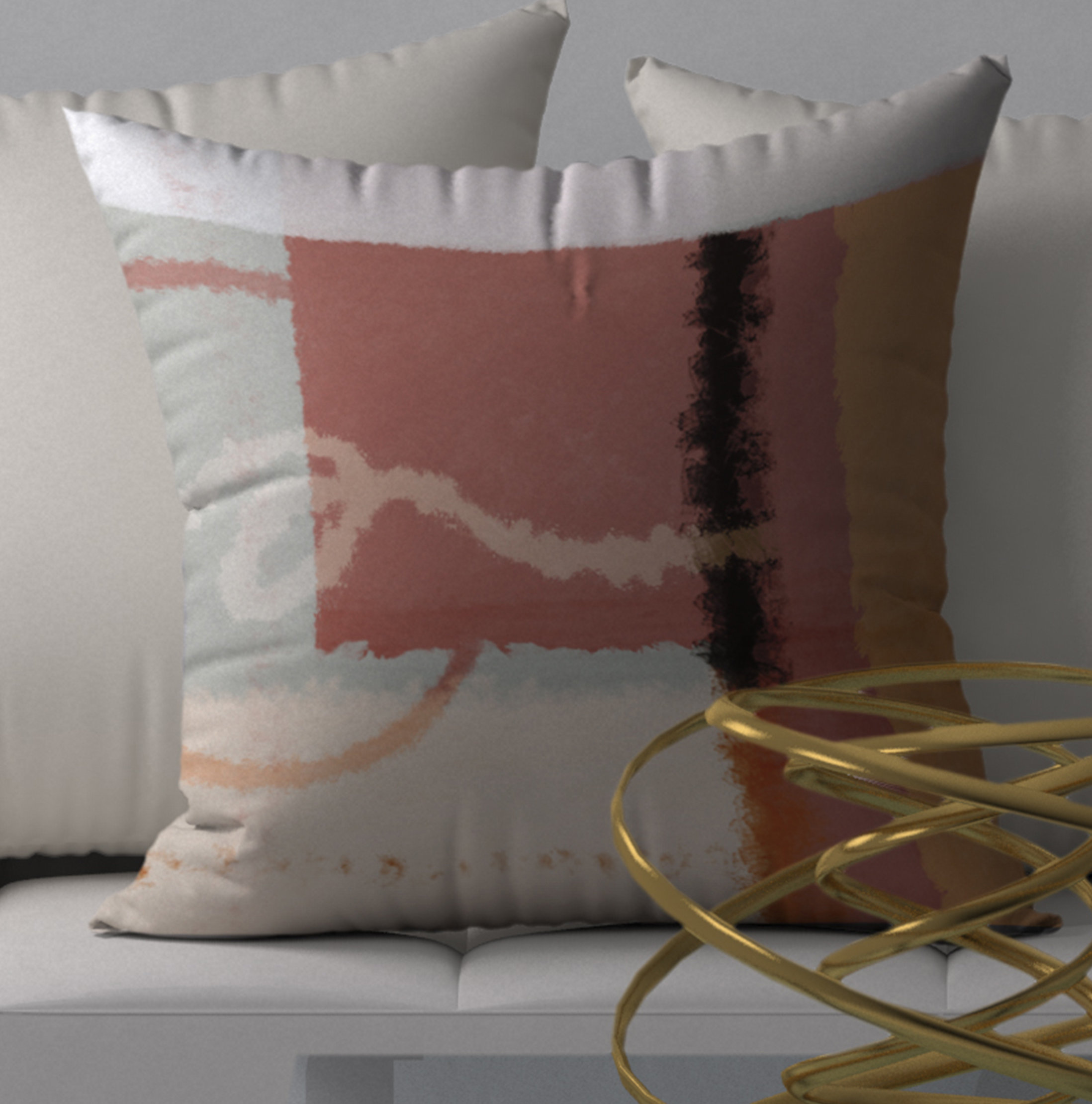 LeRoi Products Favorite Trust Square Pillow Cover & Insert | Wayfair