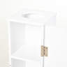 Ebern Designs Toilet Paper Cabinet, Small Bathroom Corner Floor Cabinet ...