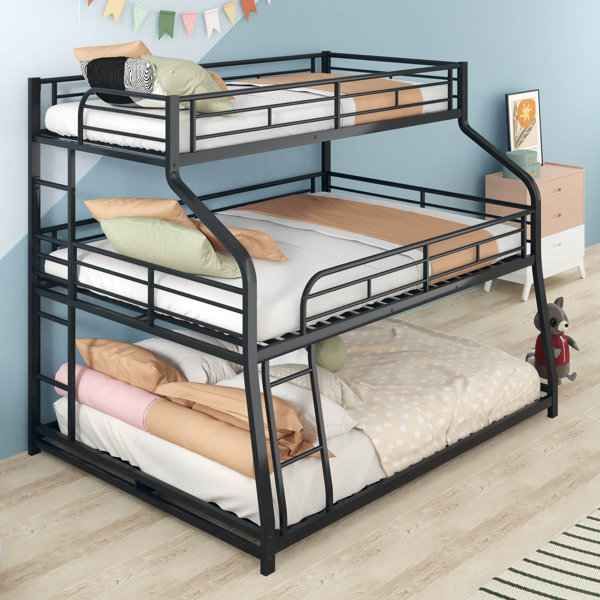 Isabelle & Max™ Kewstoke Metal Twin XL/Full XL/Queen Triple Bunk Bed ...