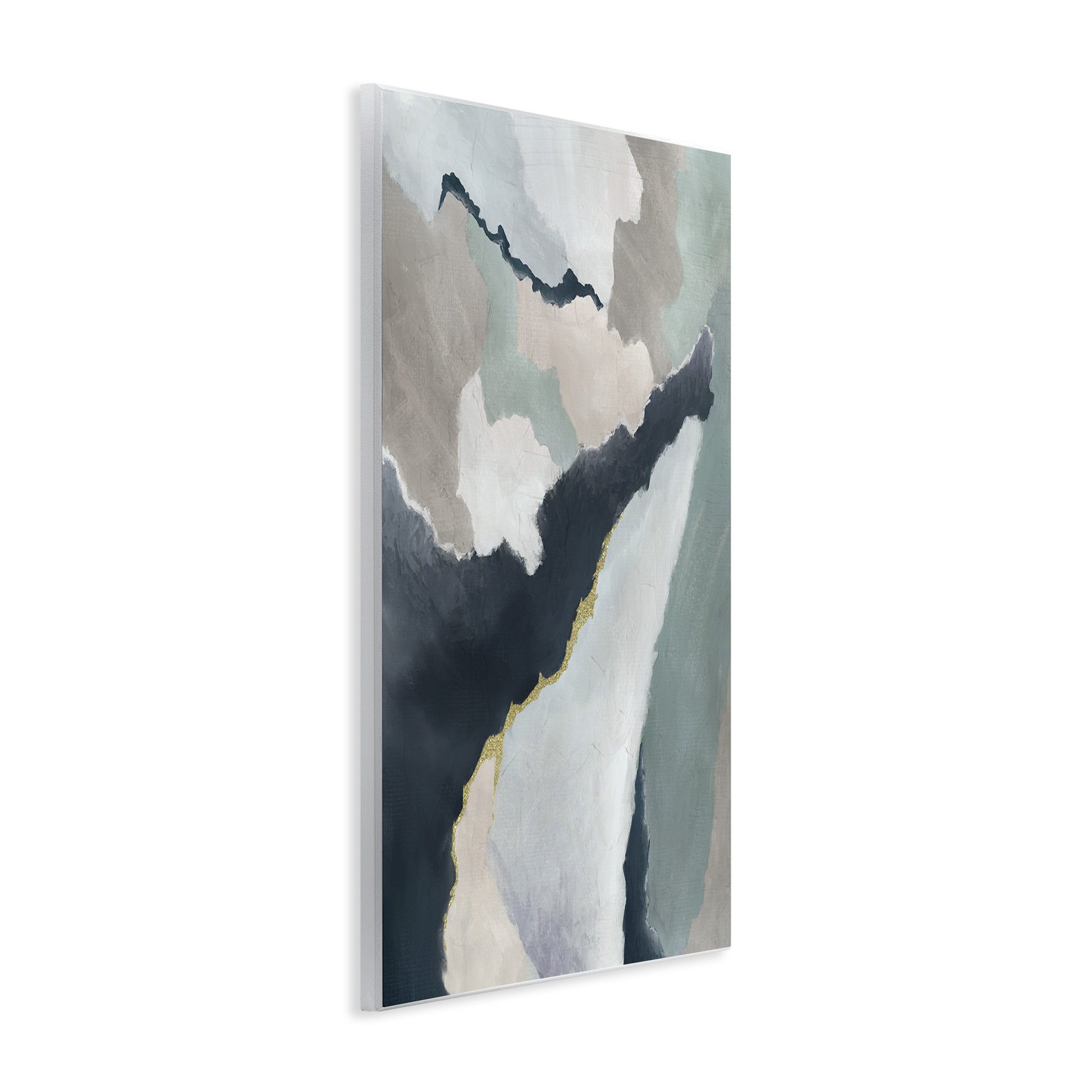 Ebern Designs Cool Water Lines Wall Plaque, design by J:L Design ...