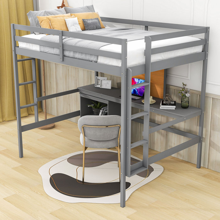 Harriet Bee Hayott Kids Loft Bed | Wayfair