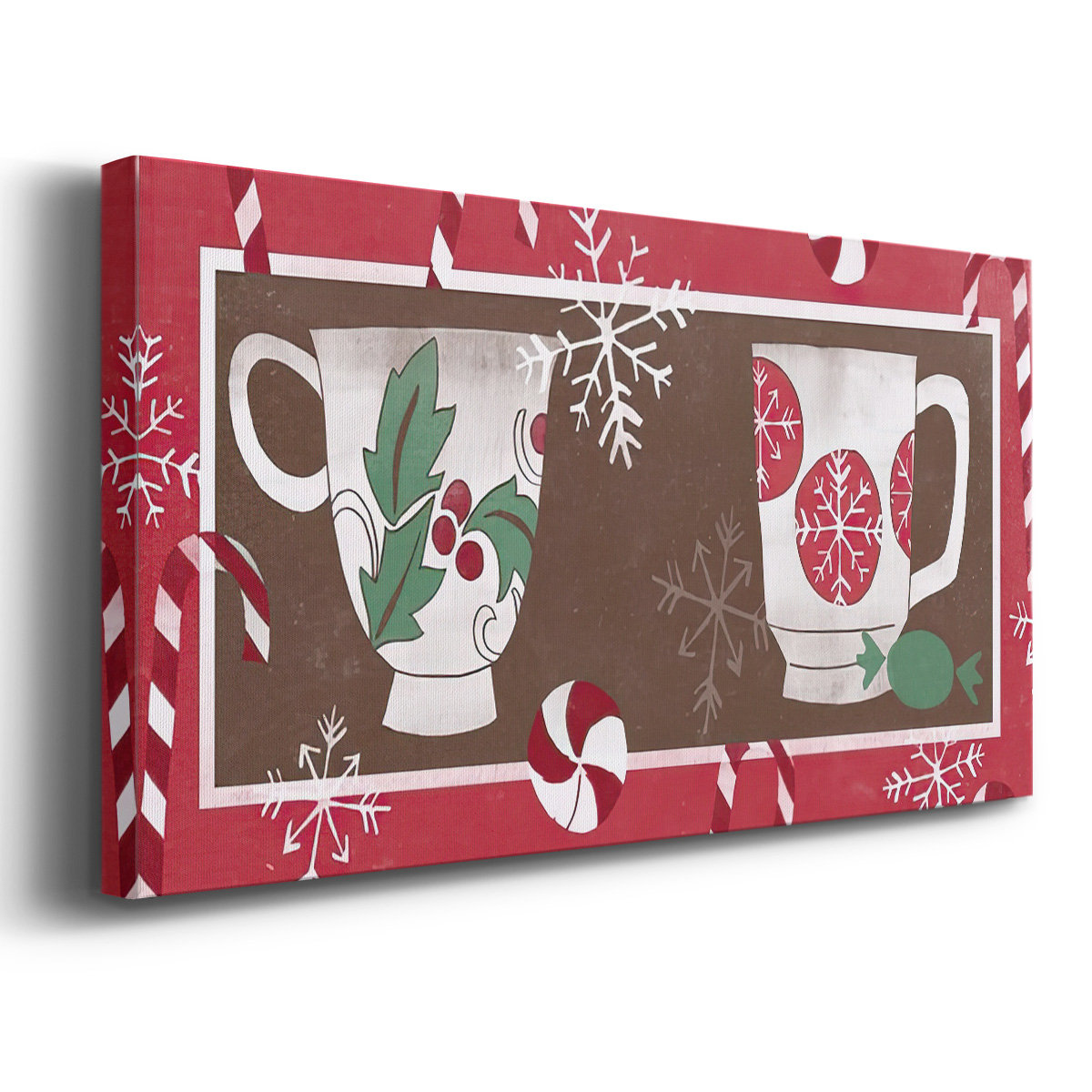 The Holiday Aisle® Cozy Cocoa Christmas Collection D On Canvas Print ...