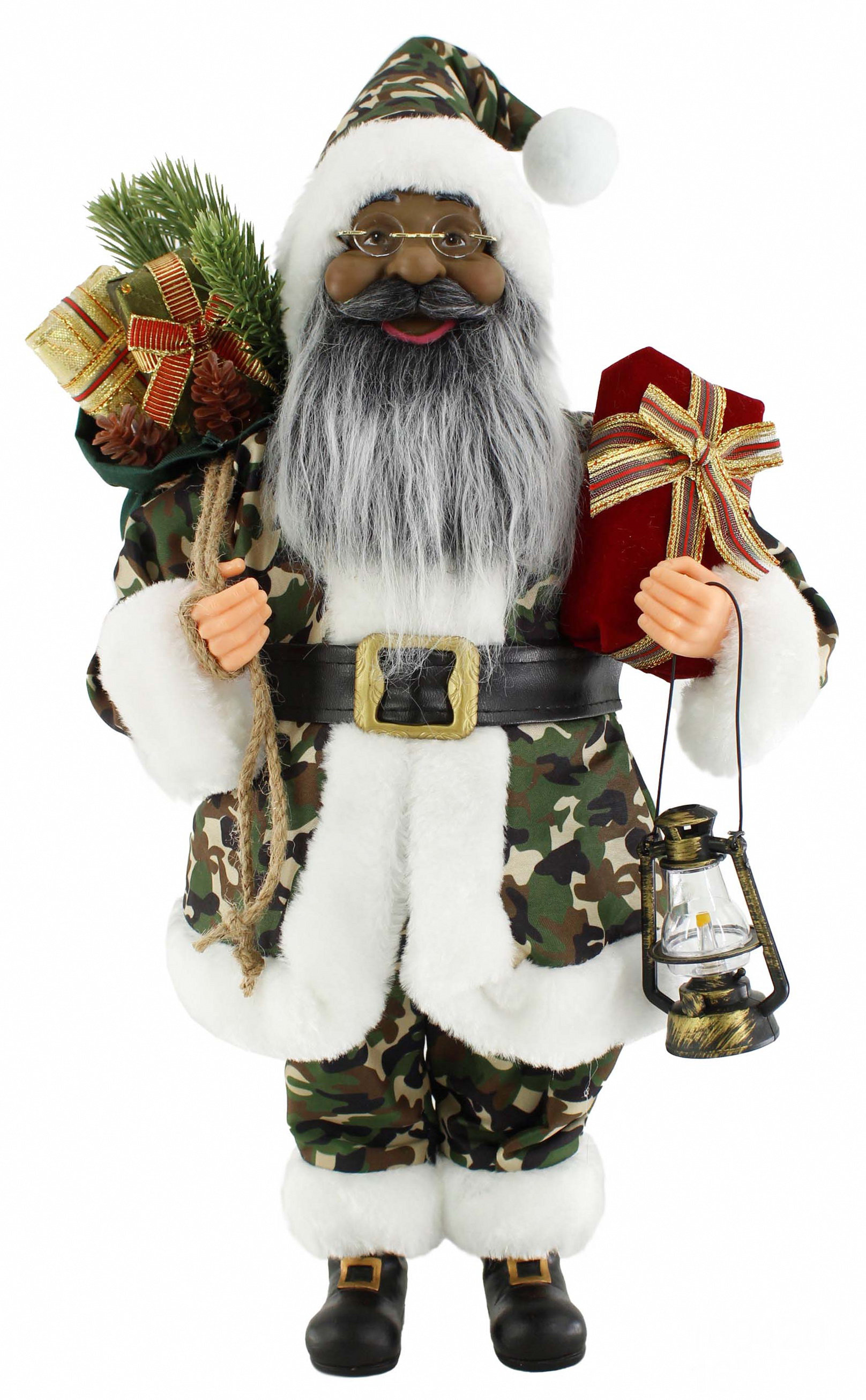 Bungalow Rose 16" Ethnic Camouflage Santa | Wayfair