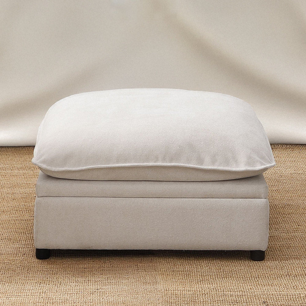 Ebern Designs Arquette Modular Ottoman W/Storage | Wayfair