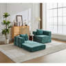 Ivy Bronx Compression Sofa,Convertible Floor Sofa Bed with Fixed-Shape ...