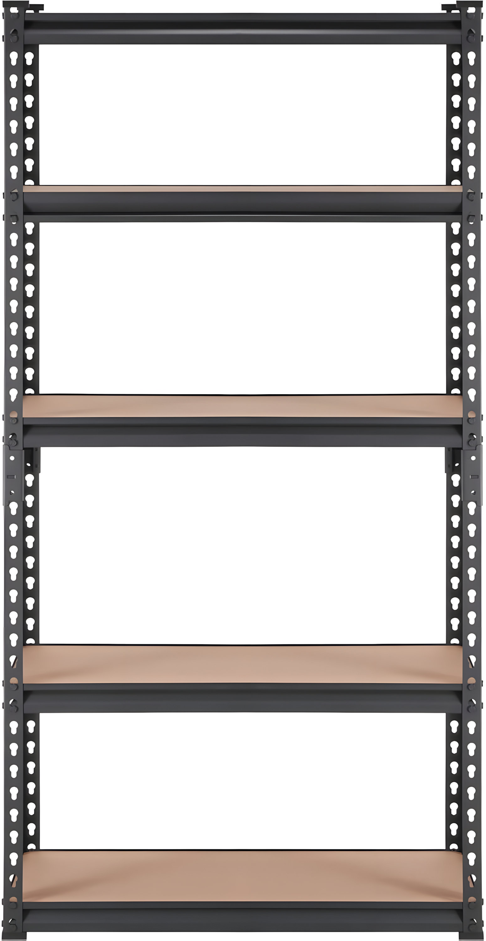 BY Family Heavy Duty 5-Tier Adjustable Storage Shelving Unit With 2000 ...