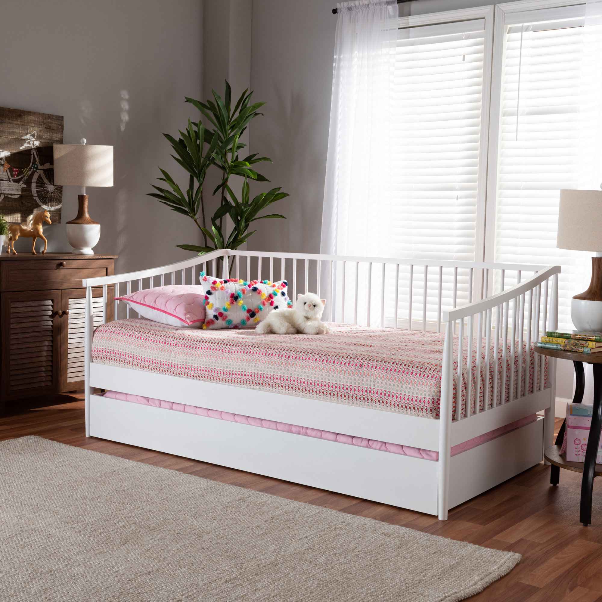 Charlton Home® Hanchett Twin Daybed | Wayfair