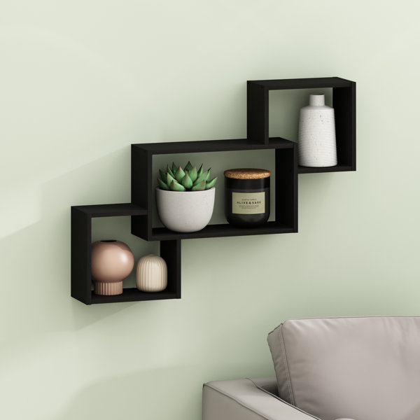 Ebern Designs Authement 3 Piece Floating Shelf | Wayfair