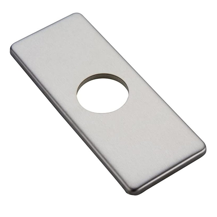 Wovier 6'' Wovier Bathroom Faucet Hole Cover Deck Plate - Wayfair Canada
