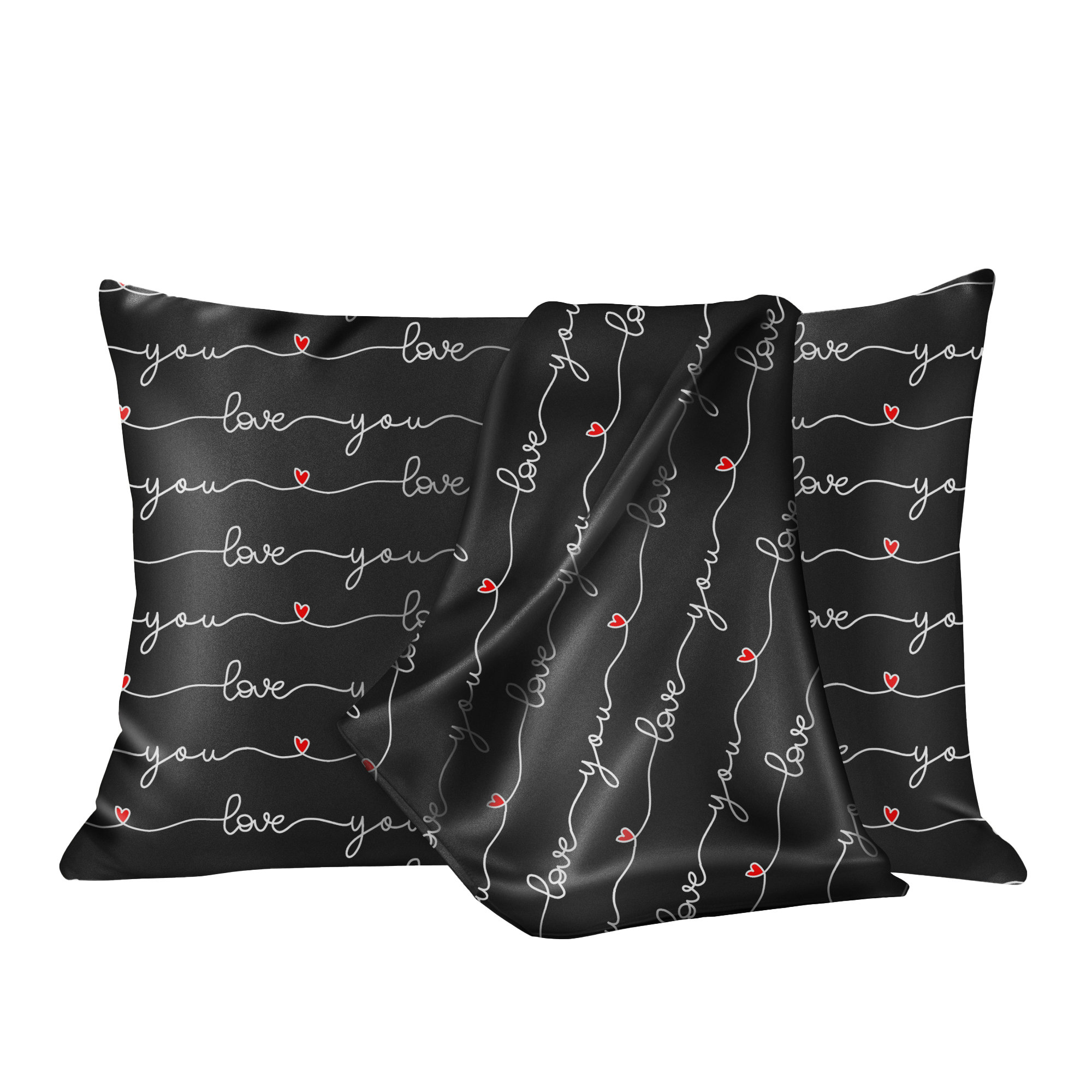 Wonderful Textile Dall Premium Silk Pillowcase- 100% Natural Protein ...