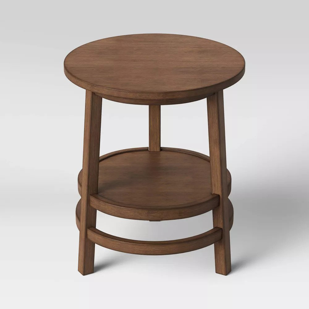 Foundry Select Round Wood End Table - Wayfair Canada