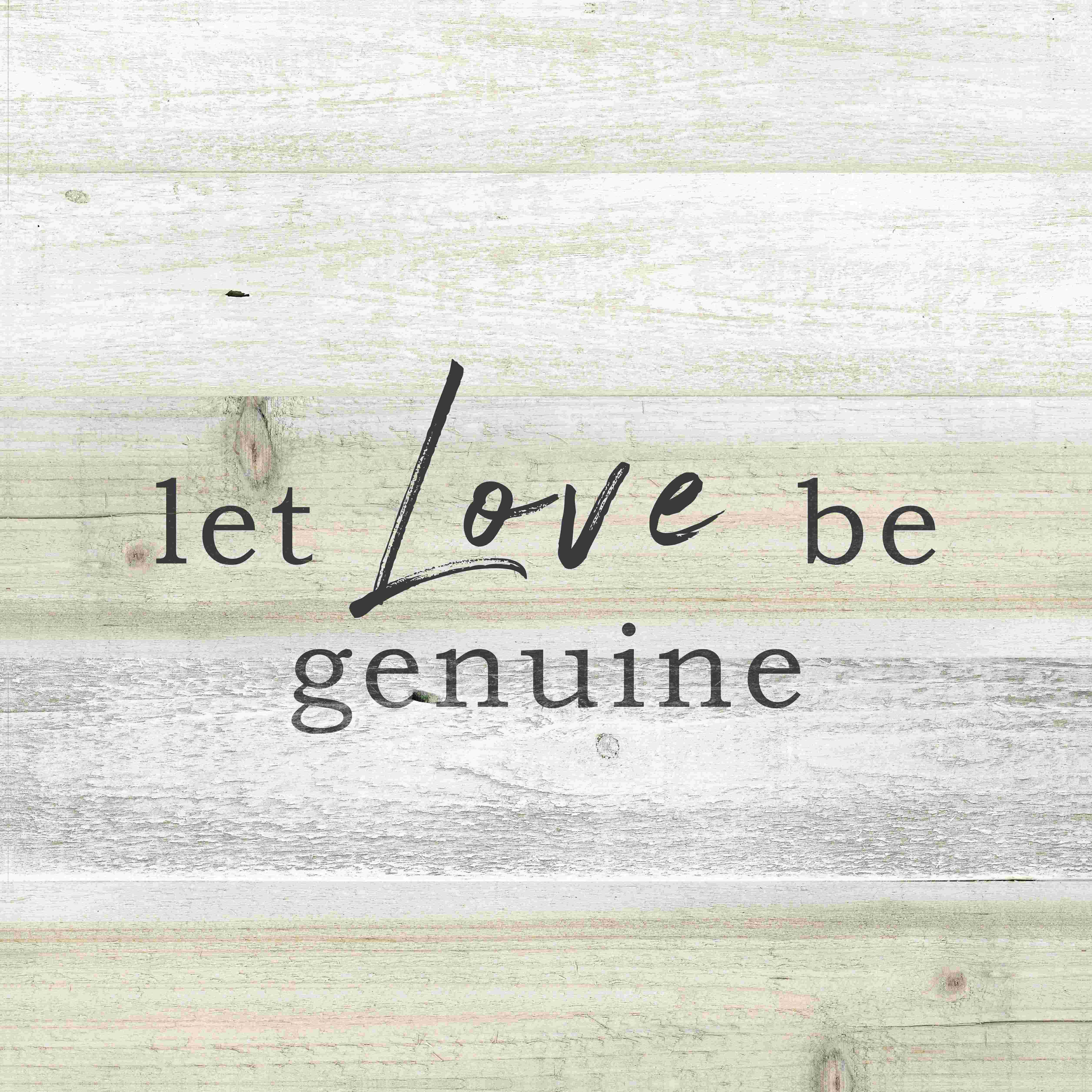 Trinx Let Love Be Genuine - Wayfair Canada