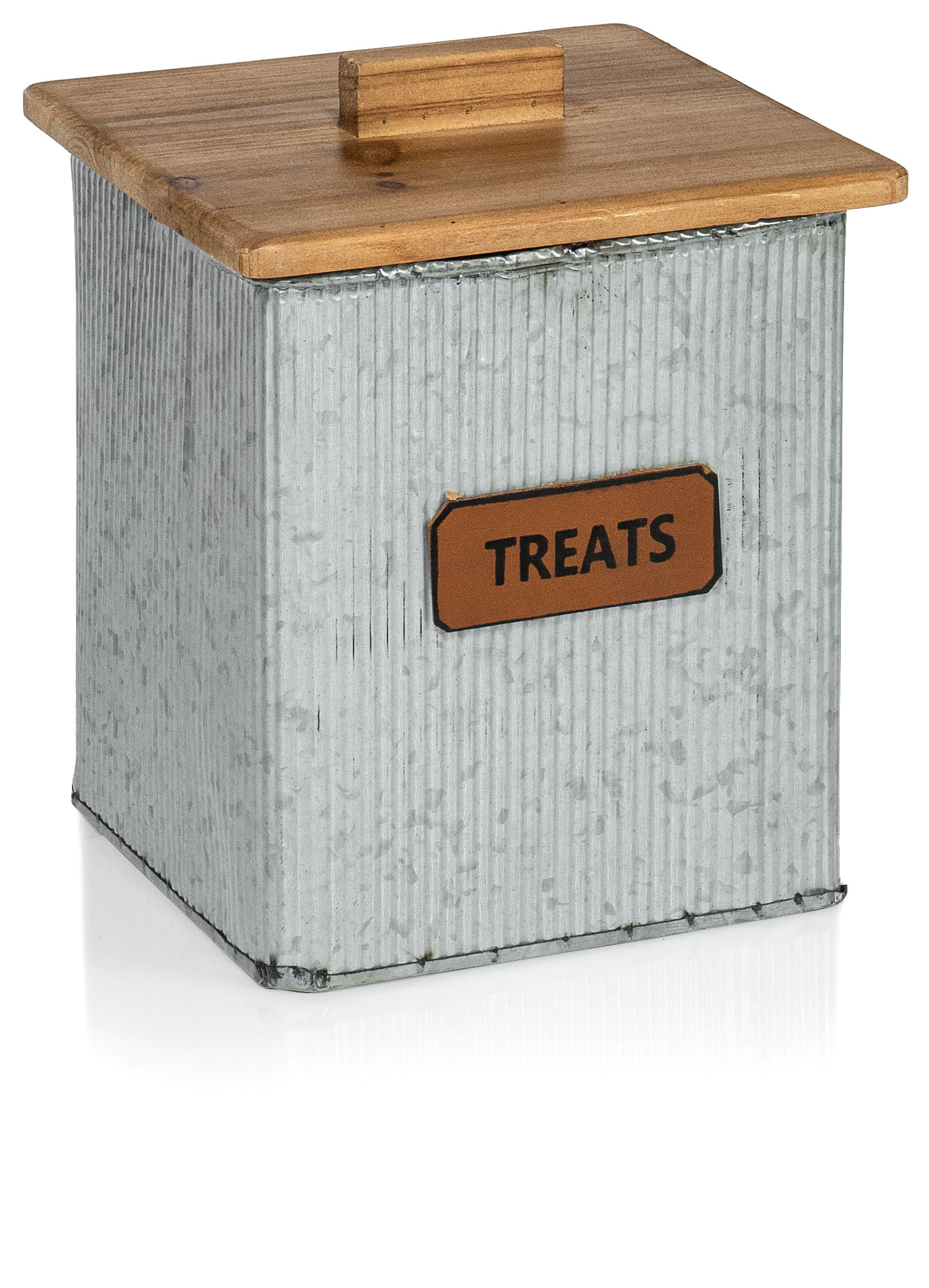 Red Co. 15 Lb. lbs. Metal Treat Jar | Wayfair