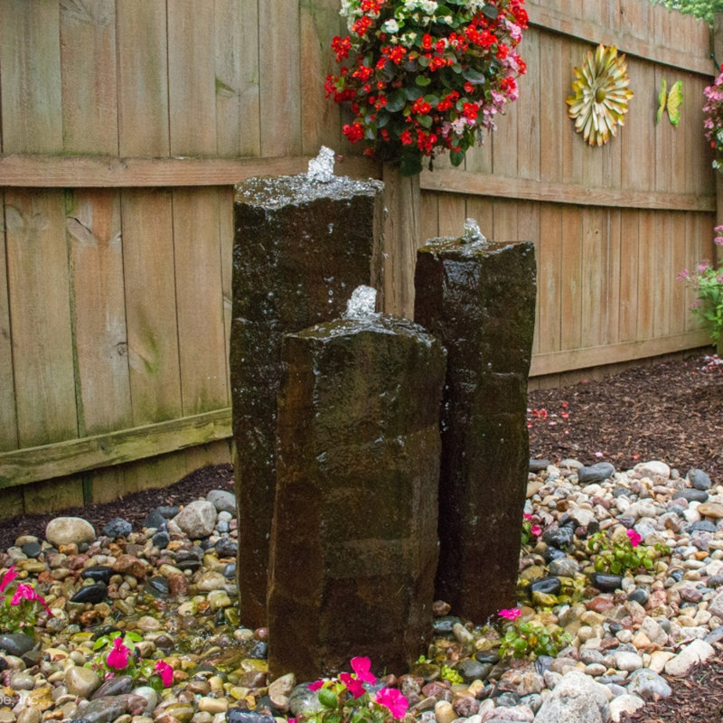 Loon Peak Natural Mongolian Basalt Columns Set Of 3 - Wayfair Canada