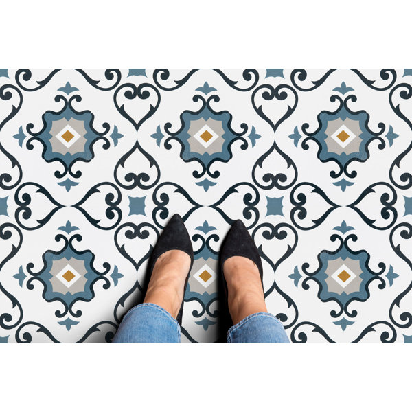 Live Life Products Elegance 12" x 12" x 1.5mm Vinyl Tile & Reviews ...