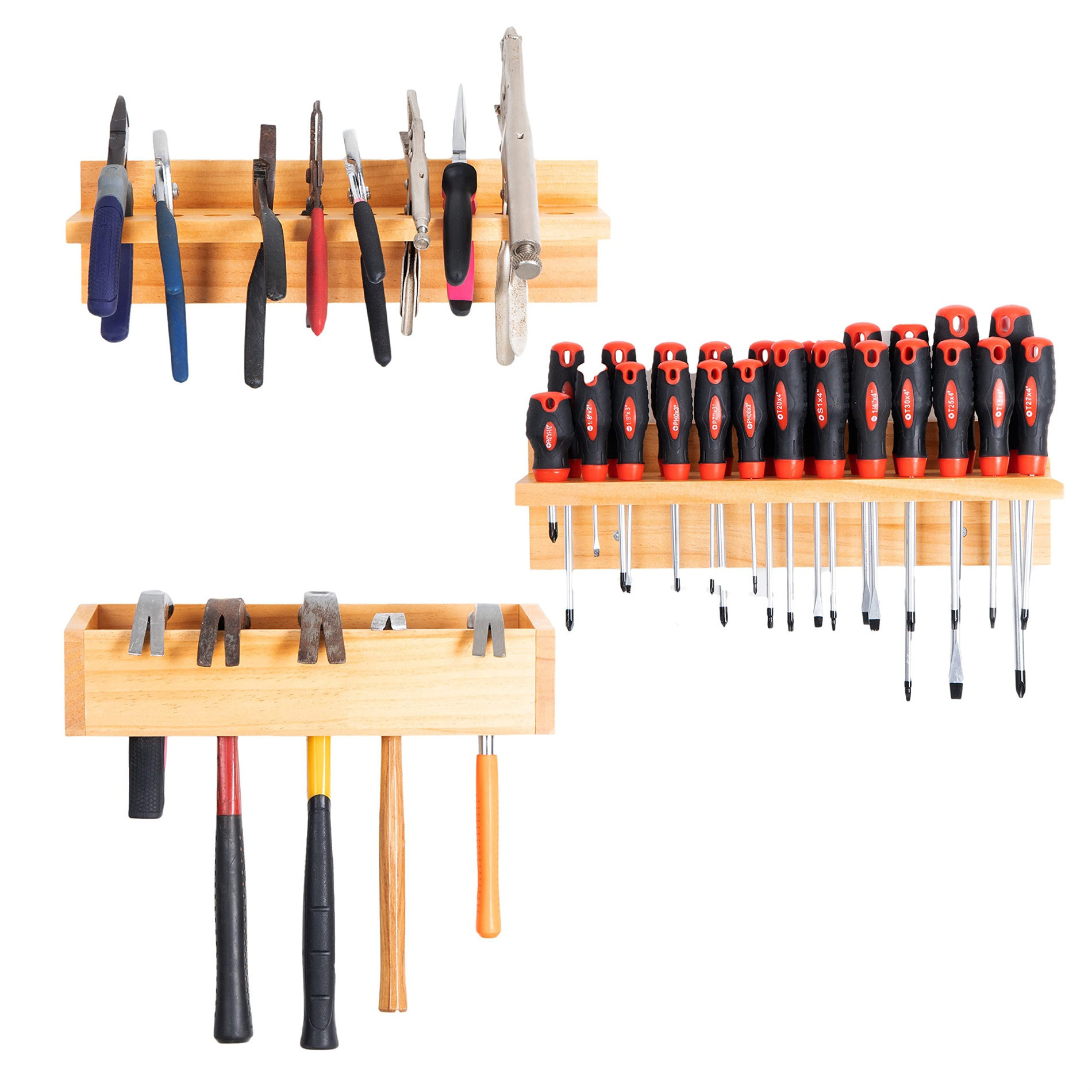 WFX Utility™ Wall Mount Metal Hand Tool Storage Rack | Wayfair