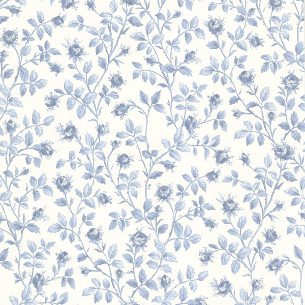 Brewster Home Fashions Papier peint embossé Rosebud 33 'x 20,5 "La ...