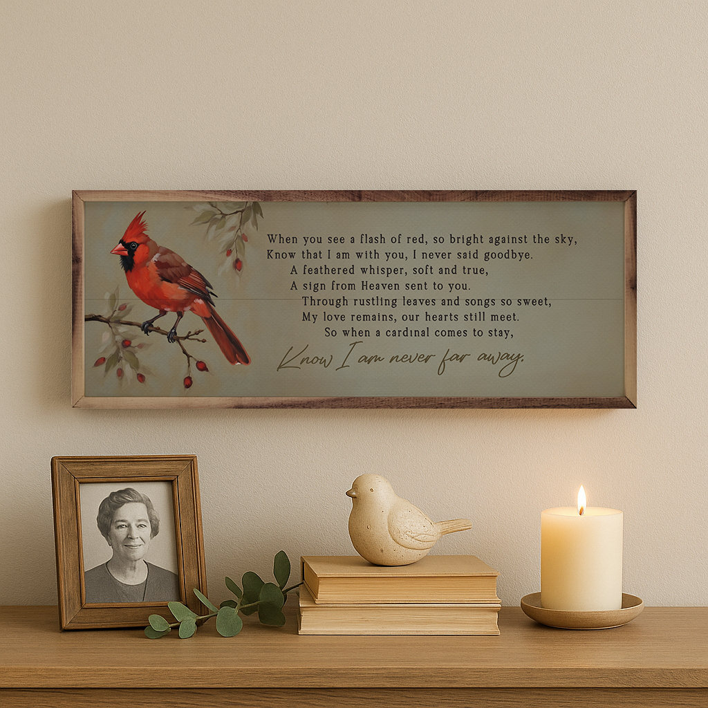 The Holiday Aisle® Know I Am Never Far Away Cardinal - Wayfair Canada